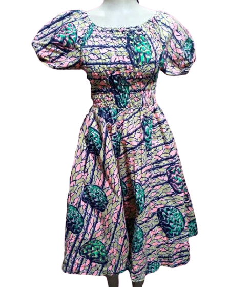 Isoken Midi Dress | African Tings – African Tings + Kalabash Cafe